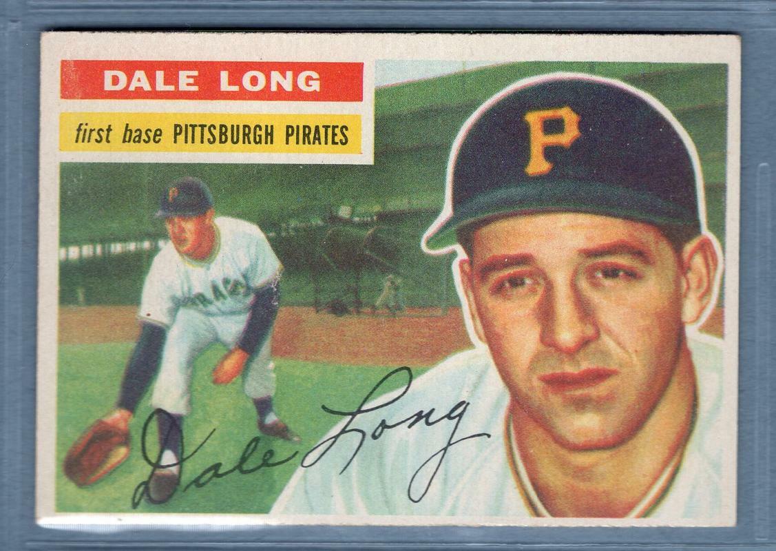 1956 Topps #56 Dale Long (WB) EX GO460 | eBay