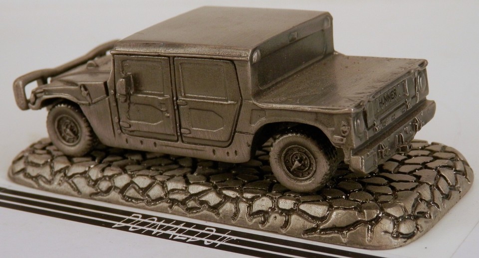 Johnny Lightning Hummer Humvee HMMWV Military Truck PEWTER Paperweight ...