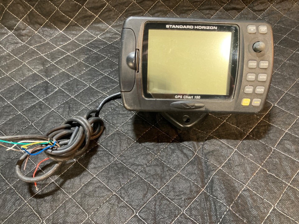 Standard Horizon CP150 GPS Chart 150 Plotter Sounder Tested Works Great ...