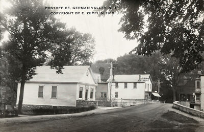 Post office German Valley NJ New Jersey 5 1915 RPPC Photo Postcard COPY ...