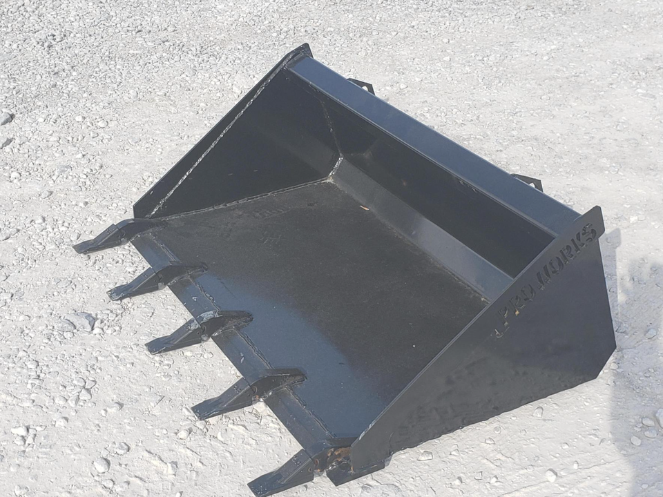 42" Low Profile Tooth Bucket Attachment Fits Toro Dingo Vermeer Mini ...