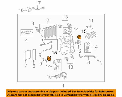87106-50390 Toyota Damper servo sub-assy, air conditioner radiator, no ...