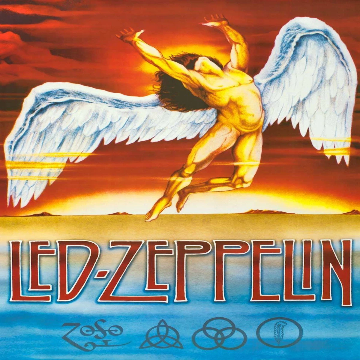 Led Zeppelin Angel Album Cover