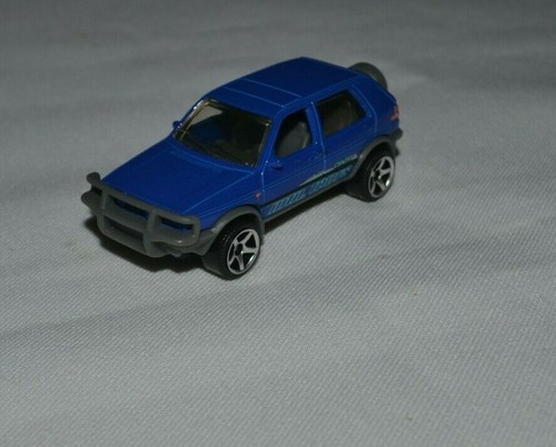 MATCHBOX SERVICE SQUAD - '90 VOLKSWAGEN GOLF BLUE HAS 2 TRUNK ITEMS ...