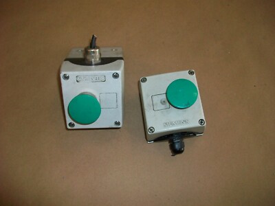 2pc Siemens Push Button Boxes USED | eBay