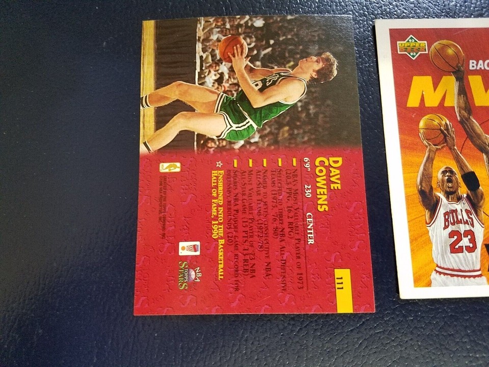 Dave Cowens Boston Celtics 1996 Topps NBA 50 Stars Pre Production ...