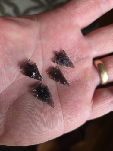 AUTHENTIC ARROWHEADS WESTERN INDIAN ARTIFACTS STONE TOOLS NICE POINTS | eBay