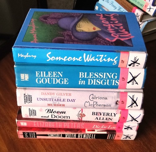Lot (7) Large Print Hardcover Books Women's Fiction Romance Cozy ...