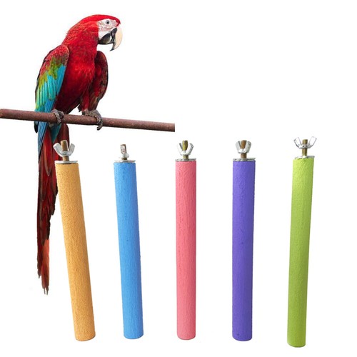 5 Pcs Grinding The Mouth Rod Stand Bar Parrot Perch Bird Claw Rods | eBay