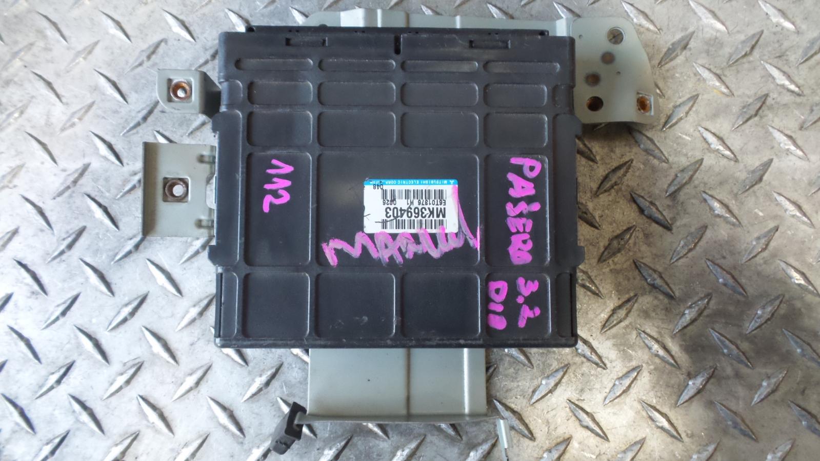 MITSUBISHI SHOGUN 2001 - 2007 ENGINE ECU 3.2 DIESEL AUTOMATIC 45973 ...