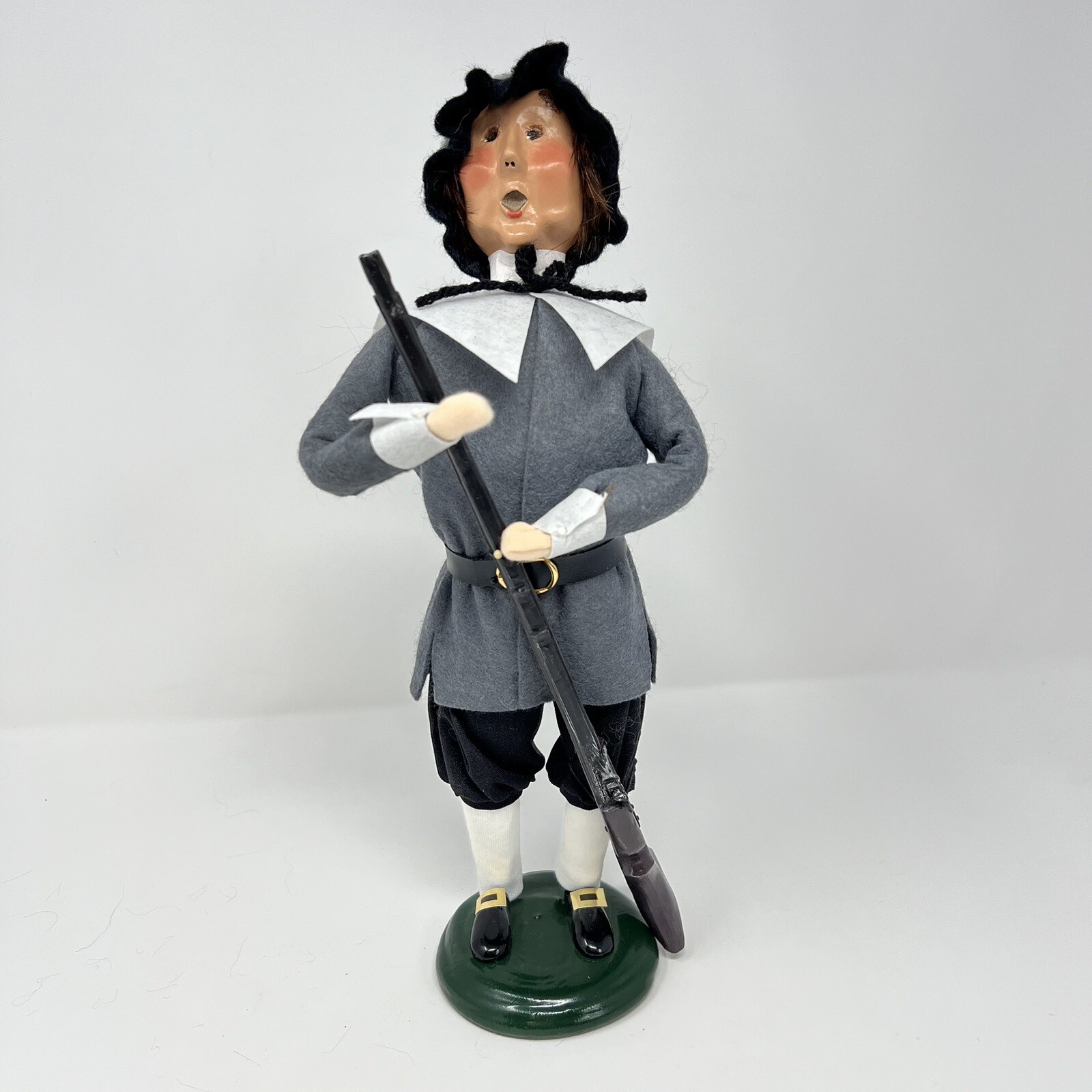Byers Choice Caroler Pilgrim Man with Rifle Plimouth Plantation 2000 ...