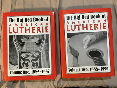 The Big Red Book of AMERICAN LUTHERIE Volume One, 1985-1987 ~ Vol Two ...