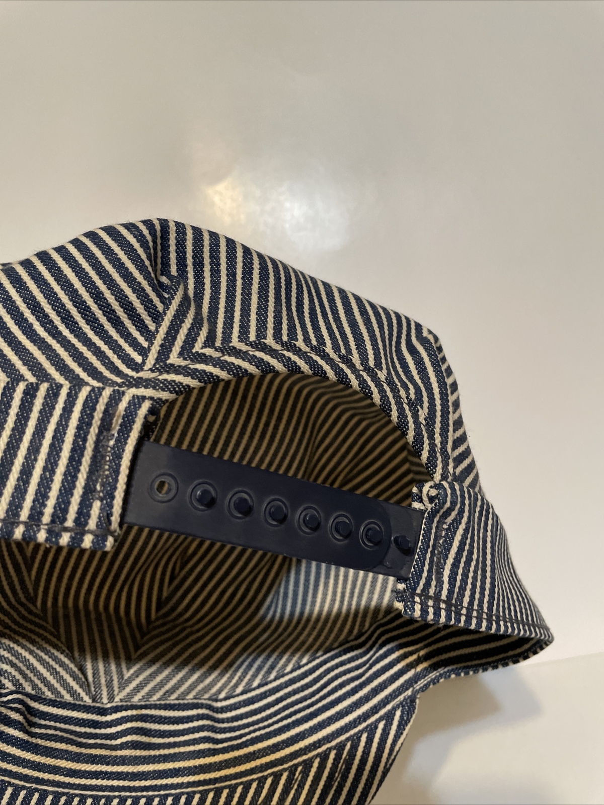 Vintage PIKES PEAK COG Railway Patch Striped Snapback… - Gem