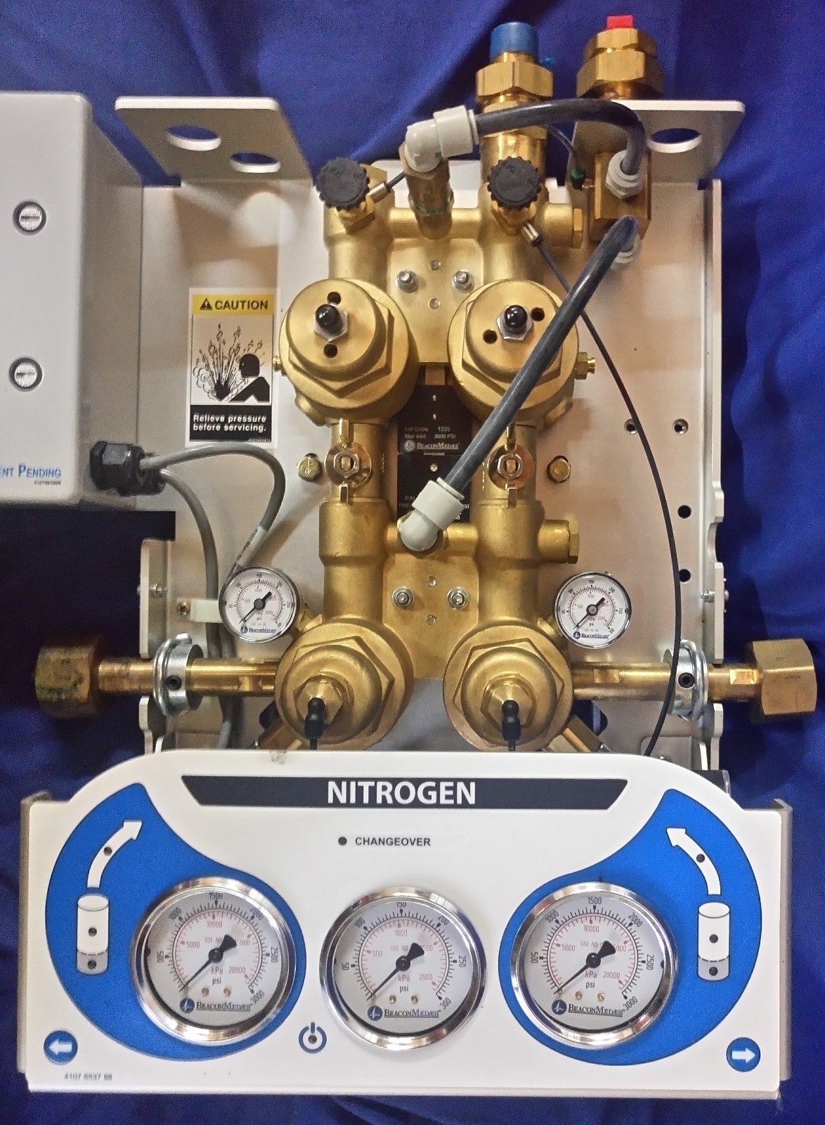 Beaconmedaes Automatic High Pressure change Switchover Nitrogen Valves ...