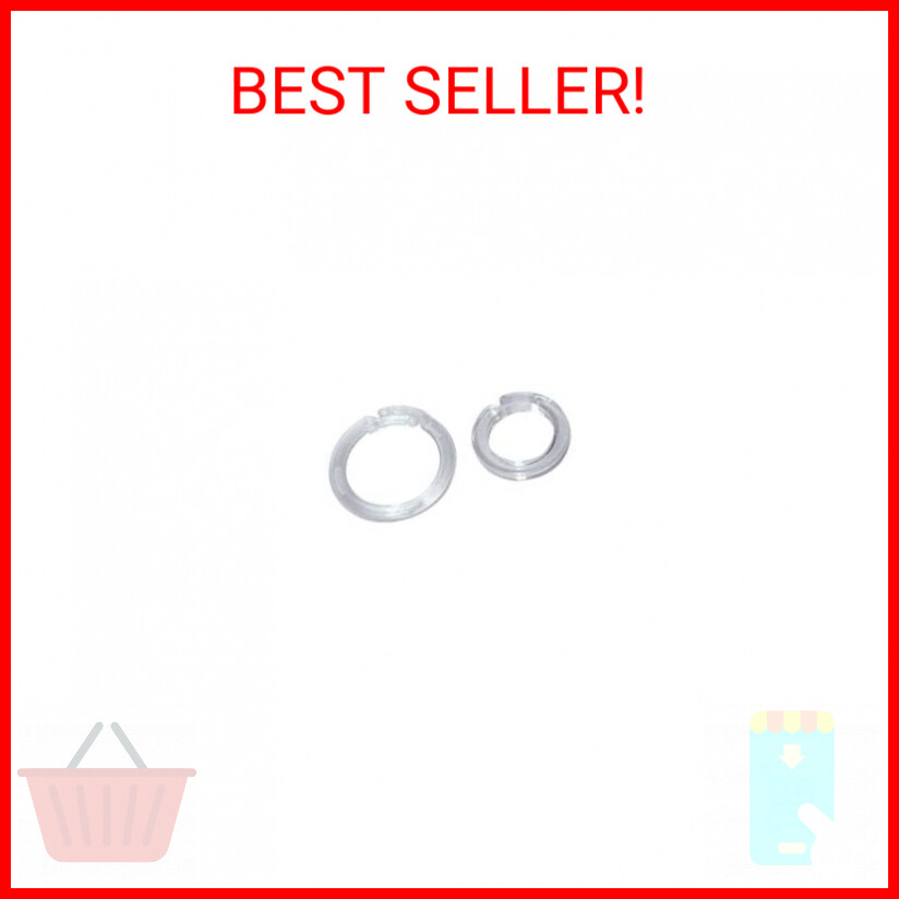 Home Sewing Depot - Clear Plastic Split Rings for Shades & Valances ...