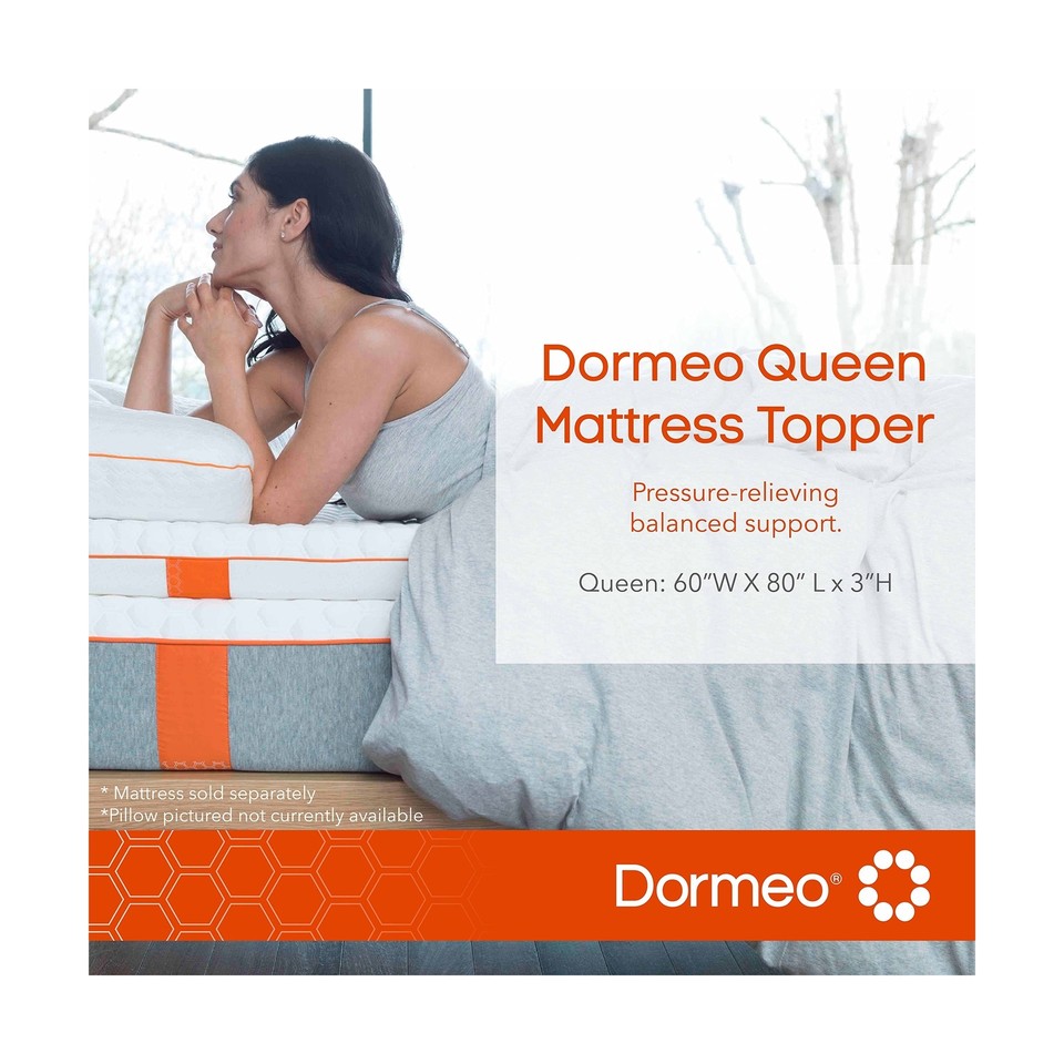Dormeo Queen Mattress Topper - OctaspringⓇ Technology Premium Mattress ...