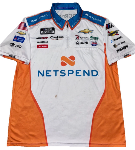 2023 KYLE BUSCH NETSPEND Nascar Pit Crew Shirt RCR Chevy SPARCO | eBay