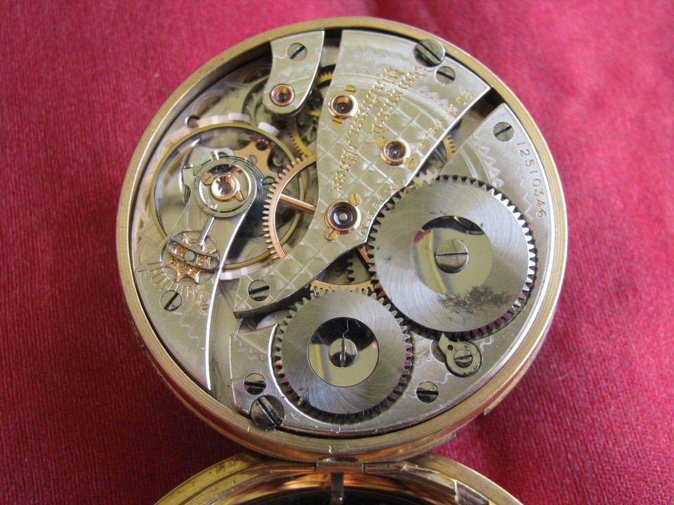 Waltham Vanguard 16s 23j Railroad Pocket Watch, YGF Case | eBay