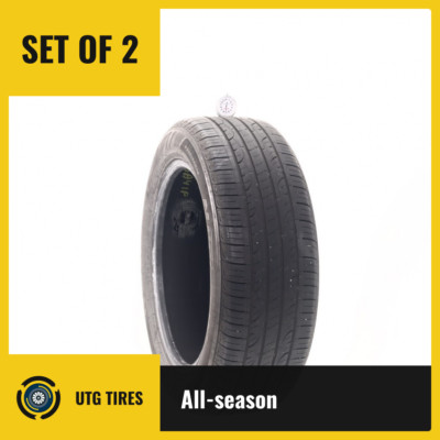 Set of (2) Used 225/55R18 Nexen N'Priz RH7 97H - 7/32 | eBay