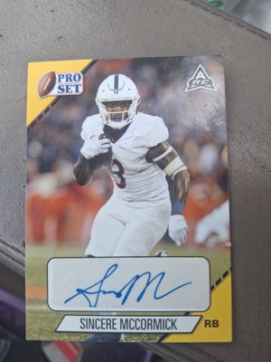 Sincere McCormick 2021 Leaf Pro Set Rookie Auto Gold # PS-SM1 Mint/NM ...