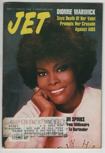 Jet Magazine Dionne Warwick Leon Spinks March 27, 1989 061920nonr | eBay