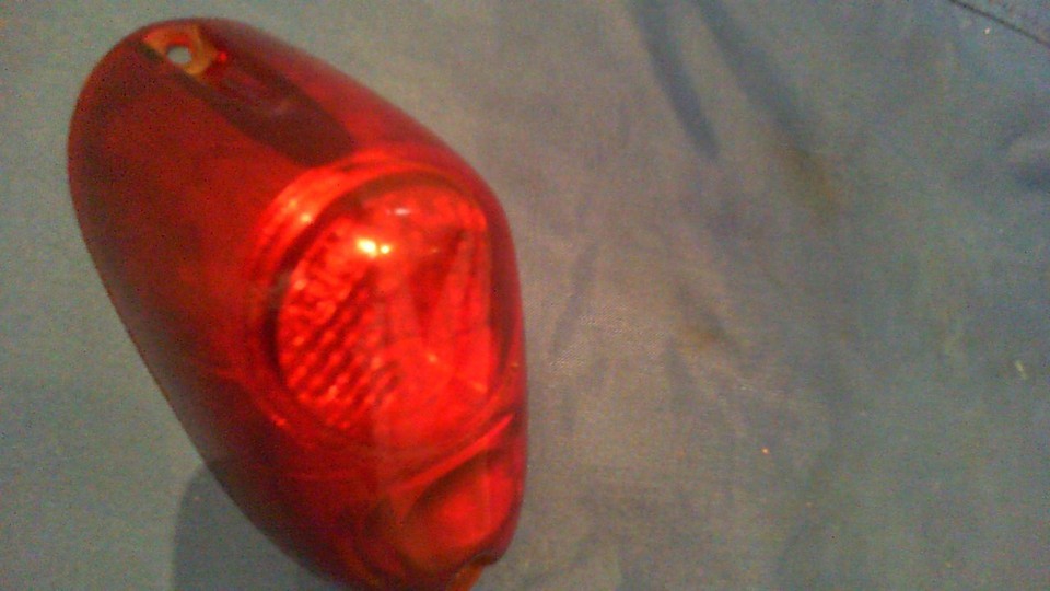 MORRIS MINOR REAR LIGHT LENS LUCAS L549 NEW OLD STOCK MGA MORGAN ...