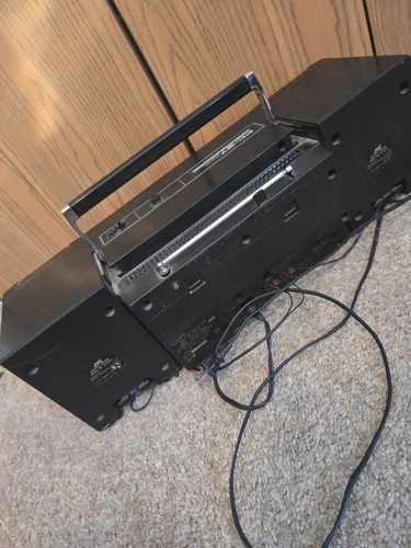 Vintage JVC PC-37 Portable Cassette Radio BoomBox | eBay