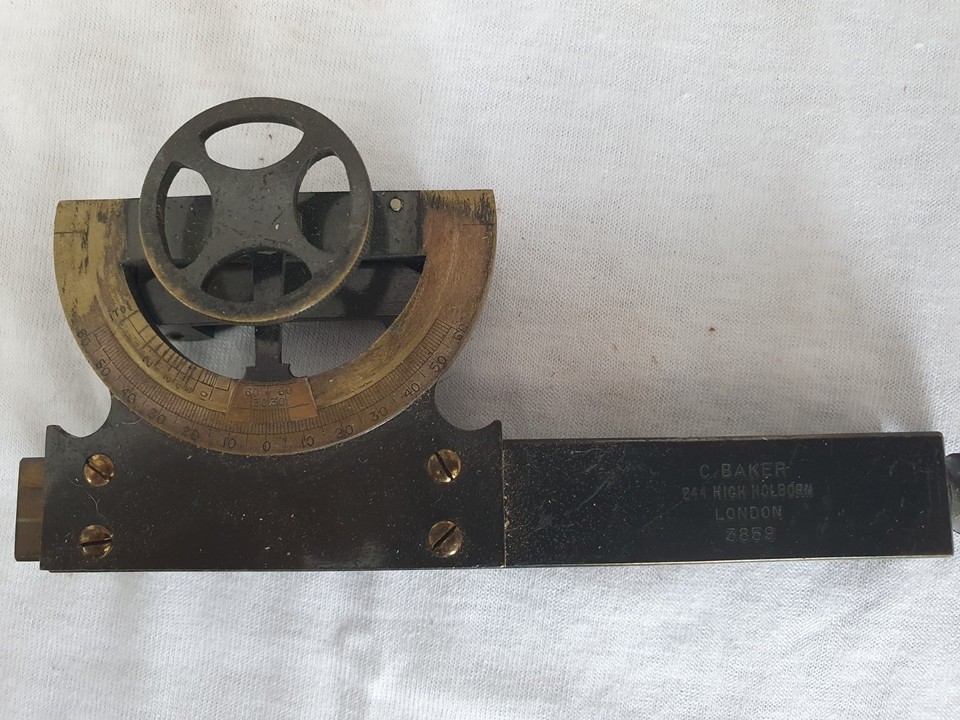 Clinometer - C. BAKER Abney level | eBay UK