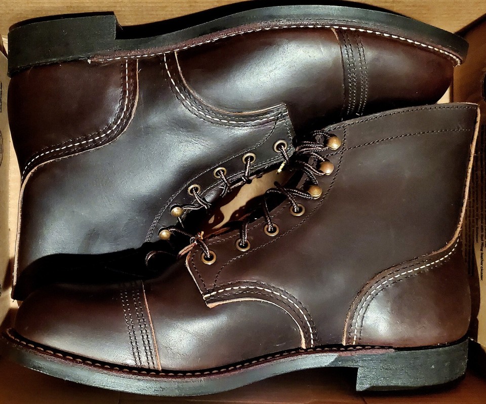 Red Wing 4606 Ebony Iron Rangers Size 8.5D | eBay