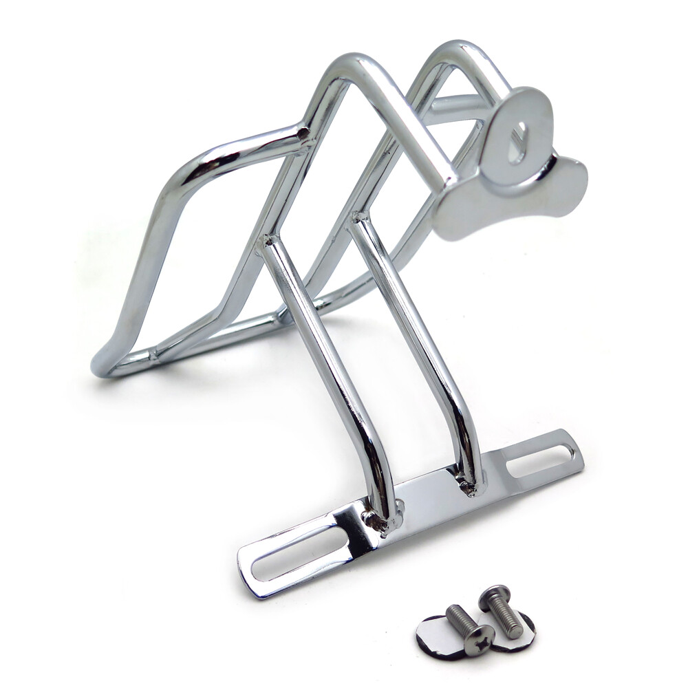 Chrome Steel Rear Luggage Rack For Harley Roadster Nightster 883 Iron ...