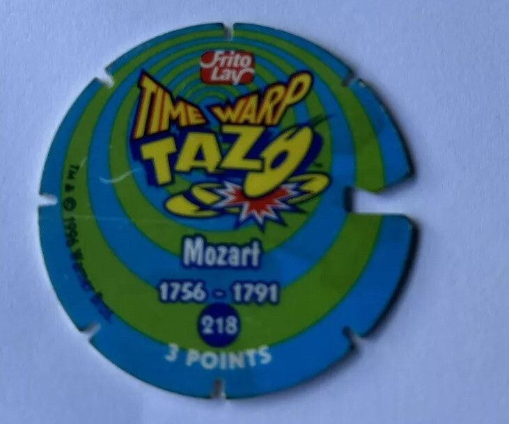 Tazi Devil Tazo Mozart Looney Toon Tazo Glow In The Dark | eBay