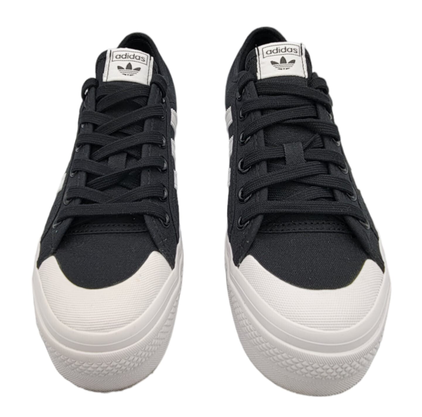 adidas Originals Nizza Platform Sneakers FV5321 Black… - Gem