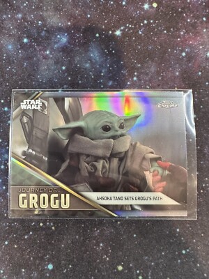 2023 Topps Chrome Star Wars JOURNEY of GROGU AHSOKA TANO SETS GROGUS ...