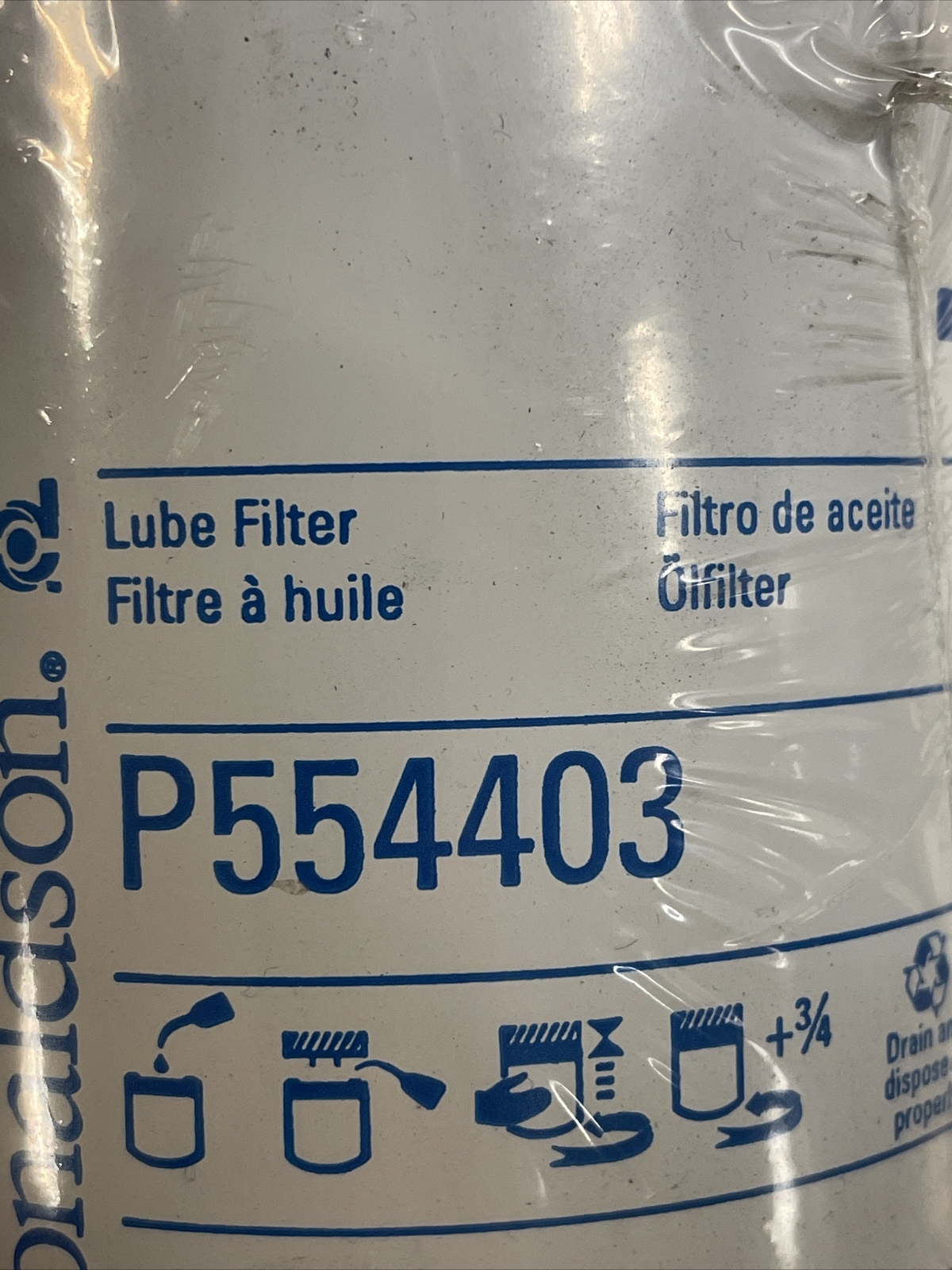 DONALDSON P554403 - cross reference oil filters | oilfilter ...