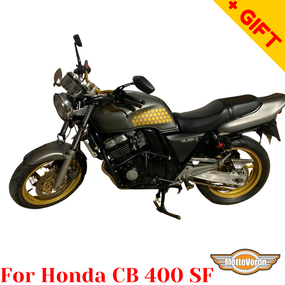 For Honda CB 400 SF engine guard CB 400 Super Four crash bars (1992 ...