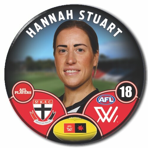 AFLW S8 St Kilda Football Club - STUART, Hannah | eBay