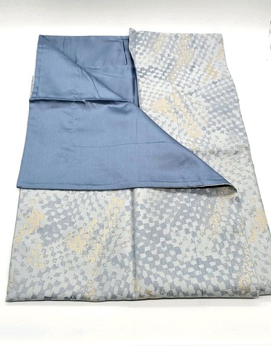 Frette Vimini EURO pillow shams 100% cotton dark azure / Grey set of ...