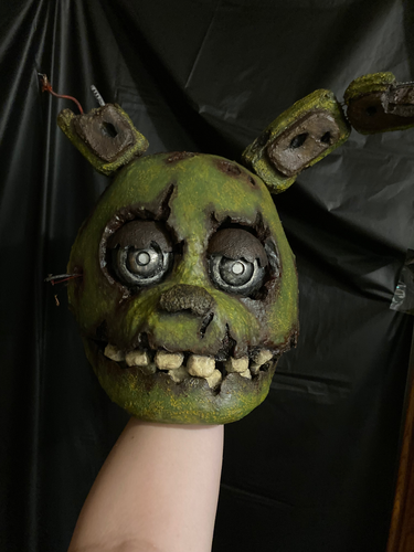 Five Nights at Freddy's Springtrap Custom Foam Latex Prop Replica ...