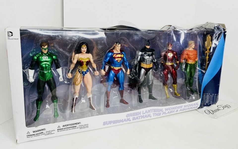DC Collectibles Alex Ross Justice League Action Figure 6 Pack (LA052421 ...