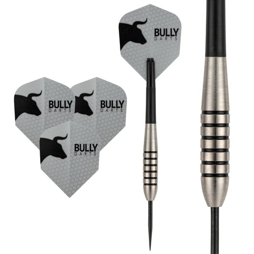 Bully 6 Bomber - 85% Tungsten Darts - Dart Flights - Stems - Wallet ...