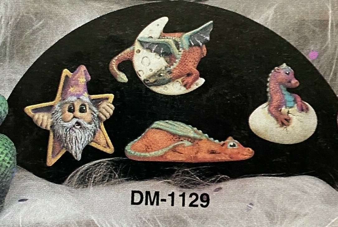 VINTAGE DUNCAN CERAMIC MOLD DM-1129 IMAGINARIES MAGNETS | eBay