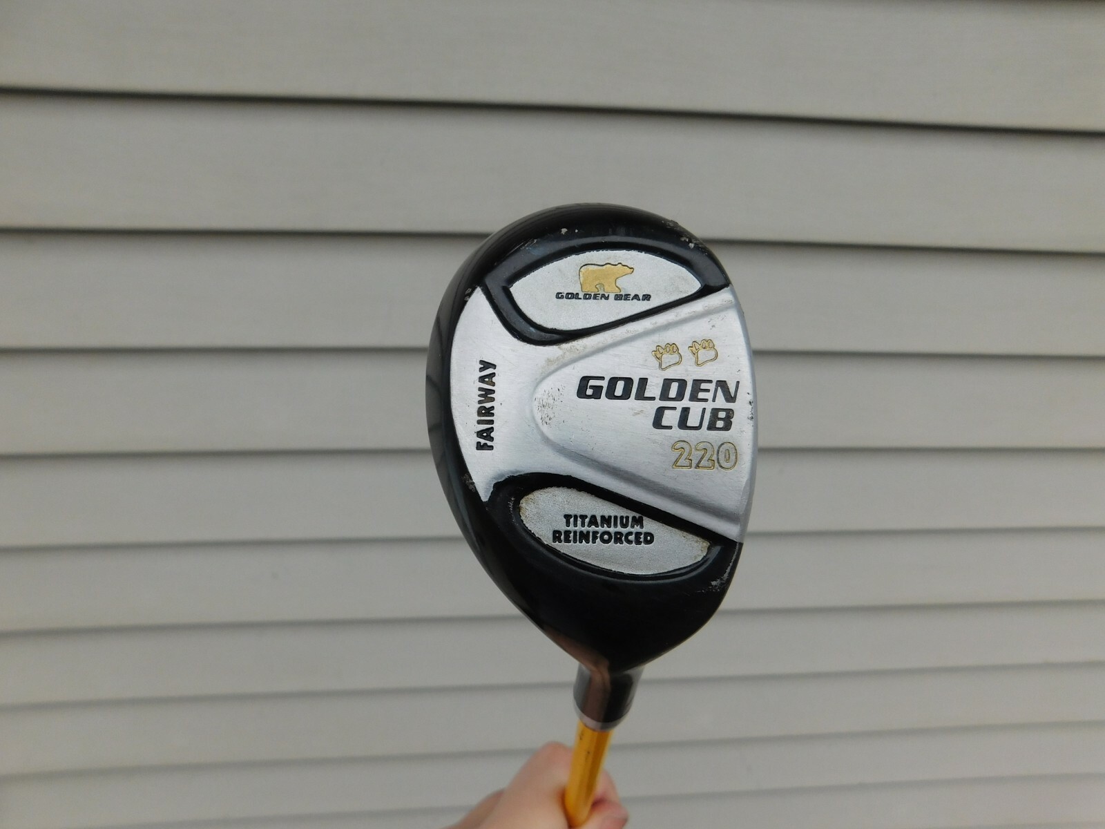 Junior Right Handed 34" Golden Bear Cub 220 Fairway Wood w/ Graphite ...