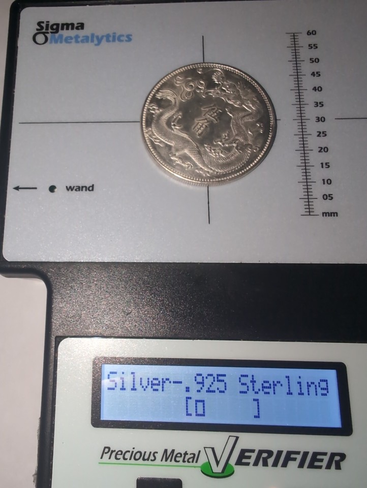 1911 Qing Dy. Xuantong Silver Dollar Coin Sigma Tested #9871 | eBay
