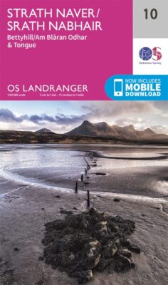 Strath Naver/Strath Nabhair Map | Bettyh... by Ordnance Survey Sheet ...