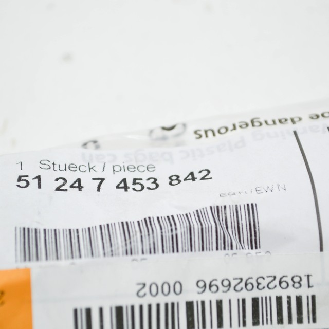 BMW X3 G01 REAR BUMPER TRUNK LID STOP 51247453842 ORIGINAL for sale ...