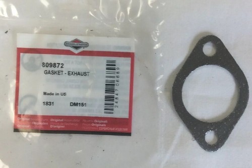 GENUINE BRIGGS & STRATTON 809872 EXHAUST GASKET genuine Briggs ...