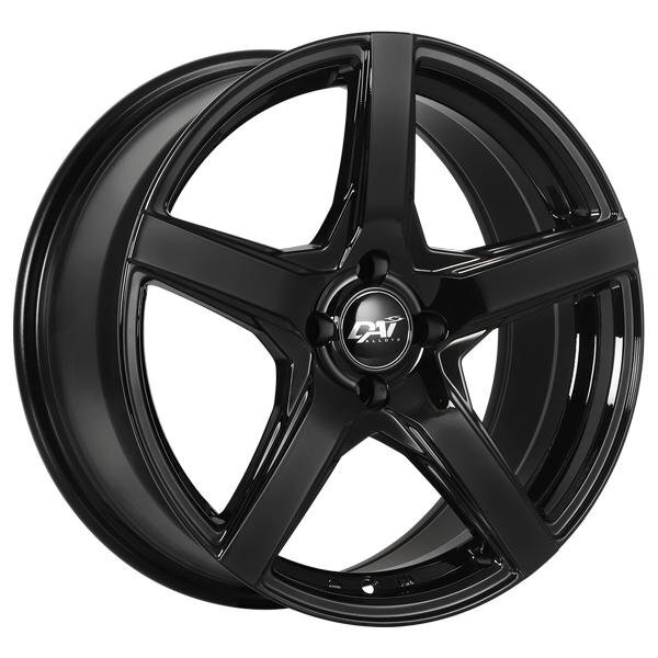 Set of 4 14in Black Alloy Wheel Rims for Honda CRX, DAZ9R10 4x100 4Lug ...