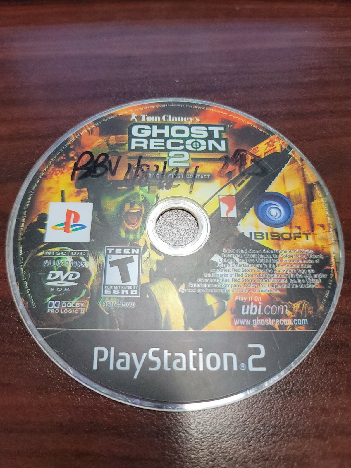 Tom Clancy's Ghost Recon 2 First Contact 2007 (PS2) NO TRACKING -DISC ...