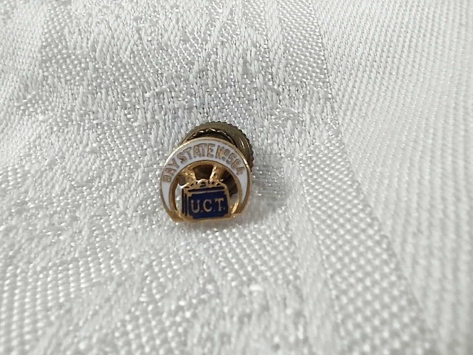 UCT Bay State No. 584 Lapel Pin United Commercial Travelers Financial ...