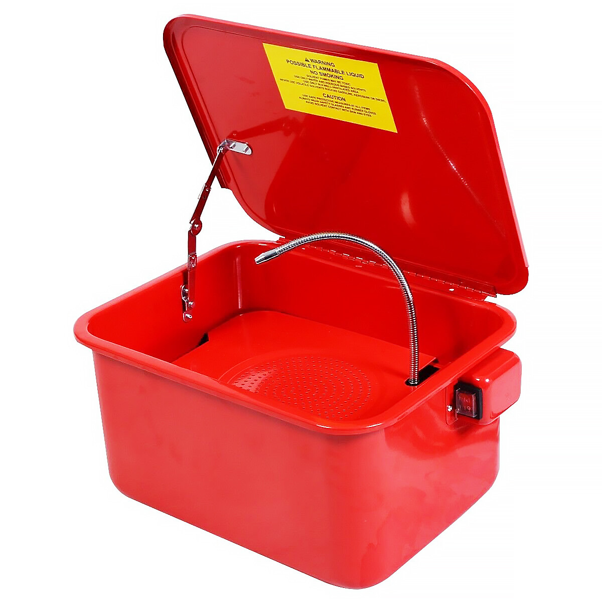 Steel Core 3-1/2 Gallon Electric Portable Parts Washer with Solvent ...